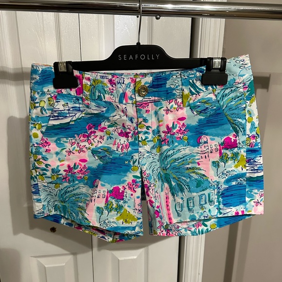 Lilly Pulitzer | Shorts | Lilly Pulitzer Callahan Shorts Postcards From ...